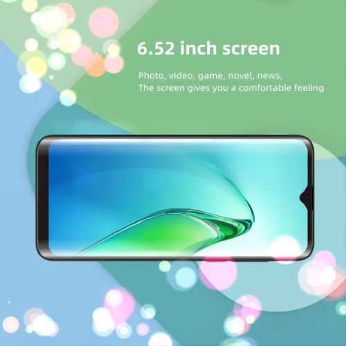 zsddzzy 6.52in Screen,HOT12i Android Smartphone ,Dual SIM Card,1GB RAM,8GB ROM,Only Supports Dual SIM Card Frequency Band of 3GWCDMA :850/2100MHZ,Unlocked Cell Phone(Black)
