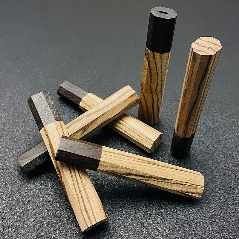 Japanese-style octagonal fruit handle Japanese-style universal knife solid wood handle fish raw knife handle deboning knife handle