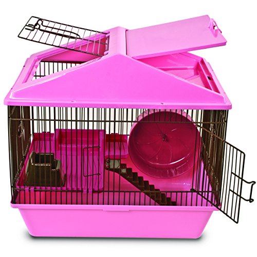Ware Manufacturing Animal House 16" 2 LevelĀ for Hamster - Colors May Vary