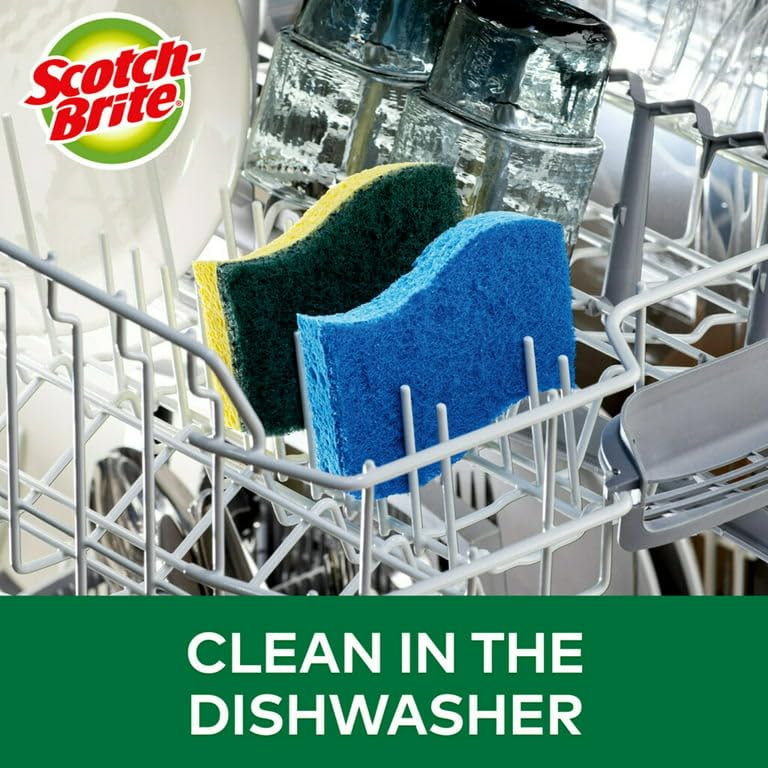 Dawn Platinum Dish Soap Liquid, Advanced Power 90 fl oz. (1) Set with Dishwashing Sponges, 24 pack (1) Boxed by Fusion Shop Store