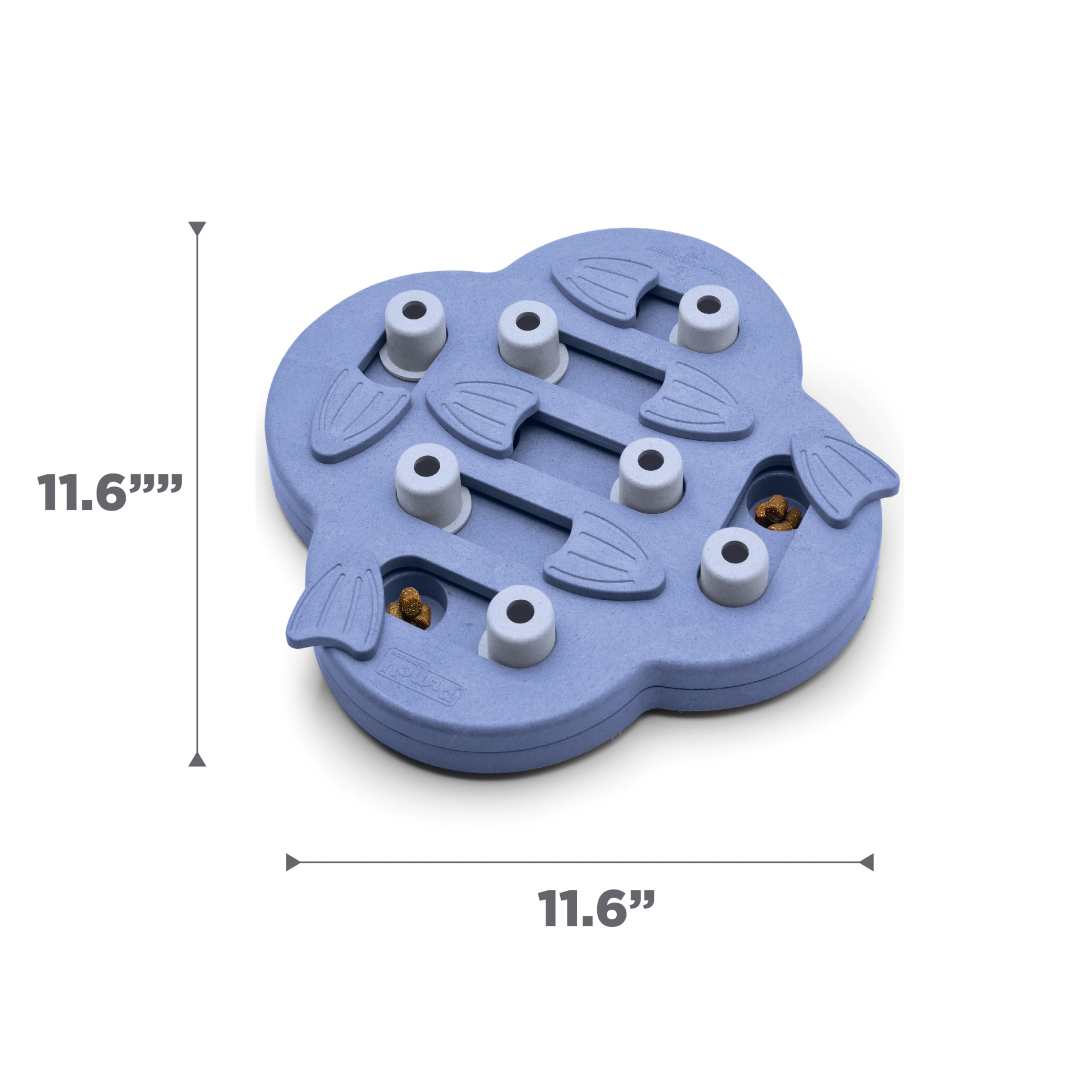 Outward Hound by Nina Ottosson Dog Hide N' Slide Treat Puzzle Enrichment Toy, Level 2 Intermediate, Purple, Composite