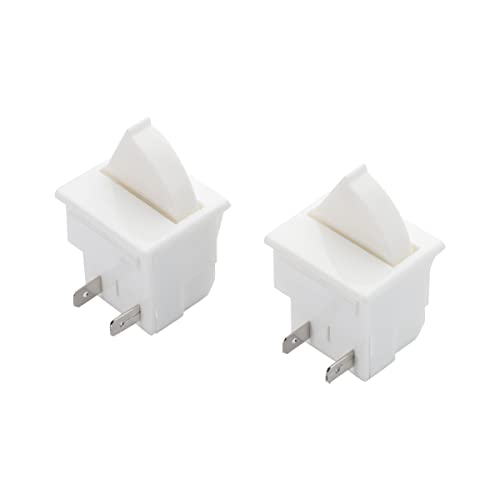 Refrigerator Door Light Switch 2 Pin Fit for Whirlpool, Maytag, Admiral, Amana GE Kenmore Maytag KitchenAid Admiral Amana Crosley Refrigerator