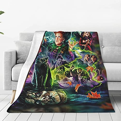 peter Halloween Flannel Fleece Throw Blanket Colorful Microfiber Durable Couch Blankets Home Decor Perfect for Bed and Sofa Blankets for All Season 50'x40'