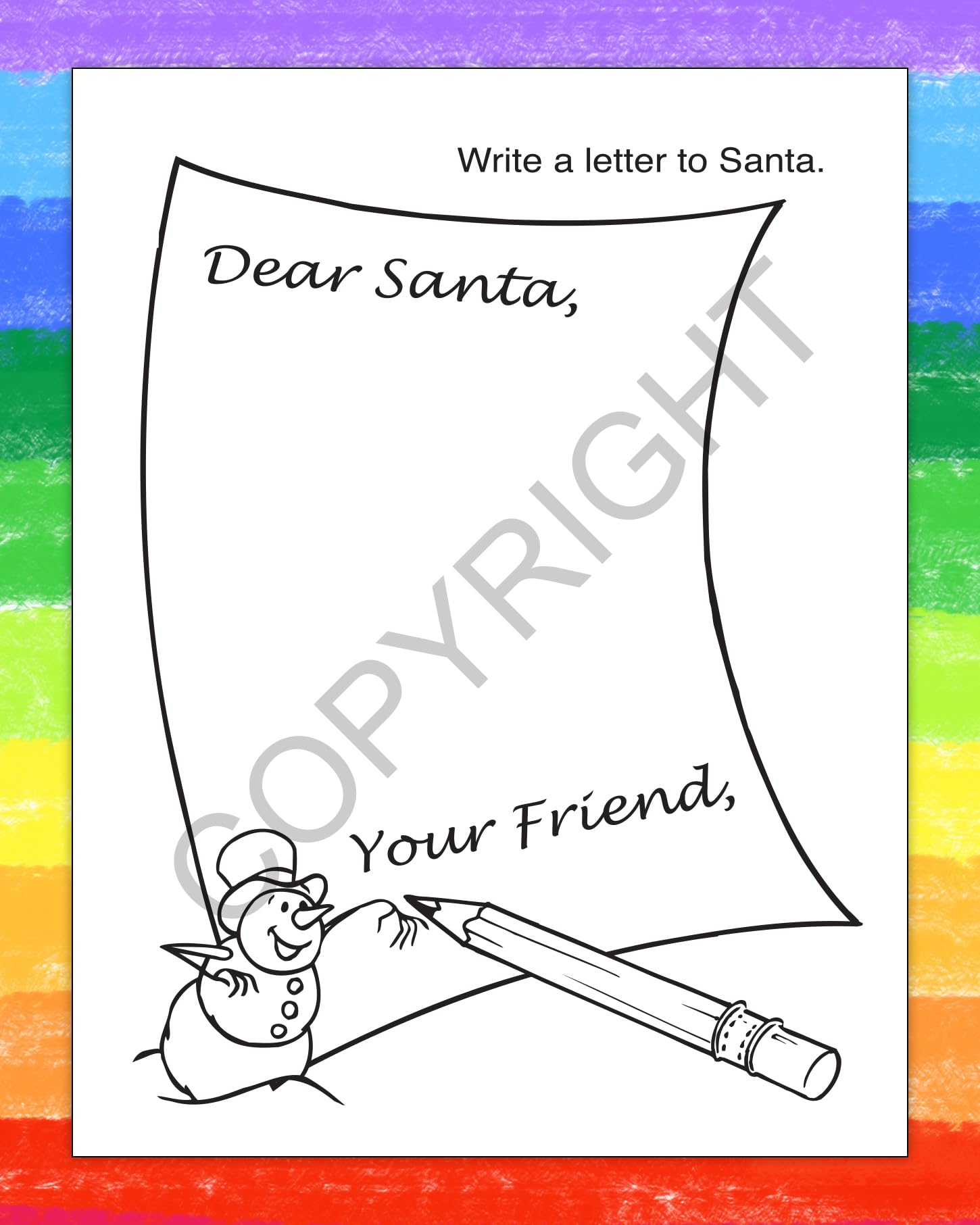 ZOCO - Christmas Coloring Books (25 Bulk Pack, Without Crayons) - Stocking Stuffers, Toys, Holiday, Xmas Party Favors, Activities for Kids