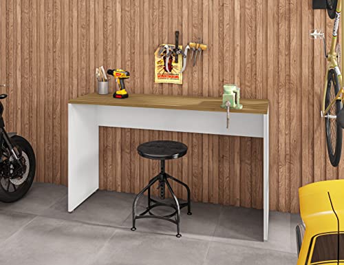 Manhattan Comfort Eiffel Garage Cabinets and Storage System, Set of 2, White