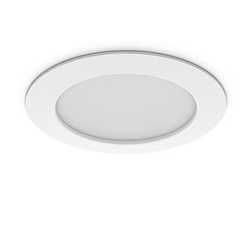 Philips Hue Slim Downlight, White & color Light (Bluetooth Compatible), Voice Control with Alexa, Apple HomeKit & Google Assistant, 6-Pack