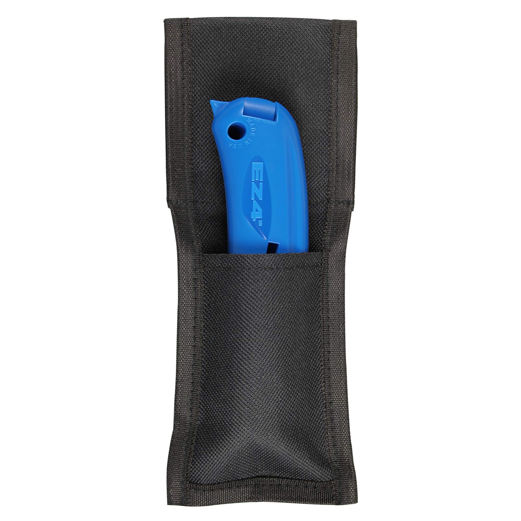 Pacific Handy Cutter Guarded Self Retracting Safety Cutter, Ambidextrous Box Cutter Box with SP017 Safety Point Blade, Blue (EZ4)