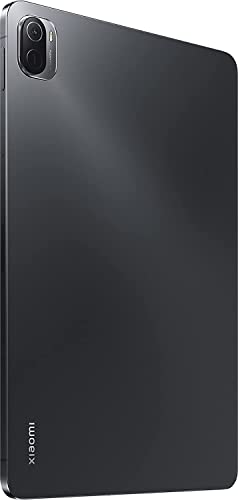 Xiaomi Pad 5 WiFi Only 11 inches 120Hz 8720mAh Bluetooth 5.0 Four Speakers Dolby Atmos 13 Mp Camera + Fast Car 51W Charger Bundle (Cosmic Gray, 256GB + 6GB)