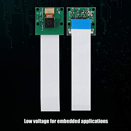 Jeanoko Camera Module for RPi, SCCB Interface CSI Camera for RPi Various Output Formats for RPi 3 2b