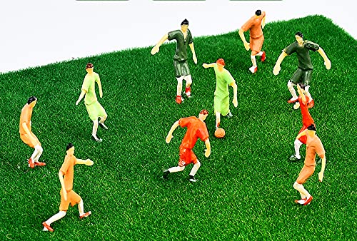 NWFashion 100PCS 1:150 Scale Hand Color Painted Model Train People Figure (1:150 13mm)
