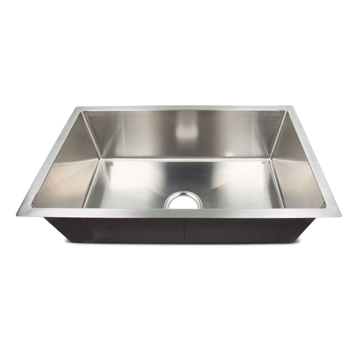 Lippert Better Bath - 385313 Single Square Sink - 27" x 16" x 7" (Stainless Steel)