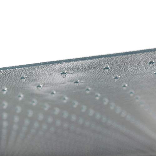 Floortex Polycarbonate Chair Mat 47" x 35" for Low/Medium Pile Carpets