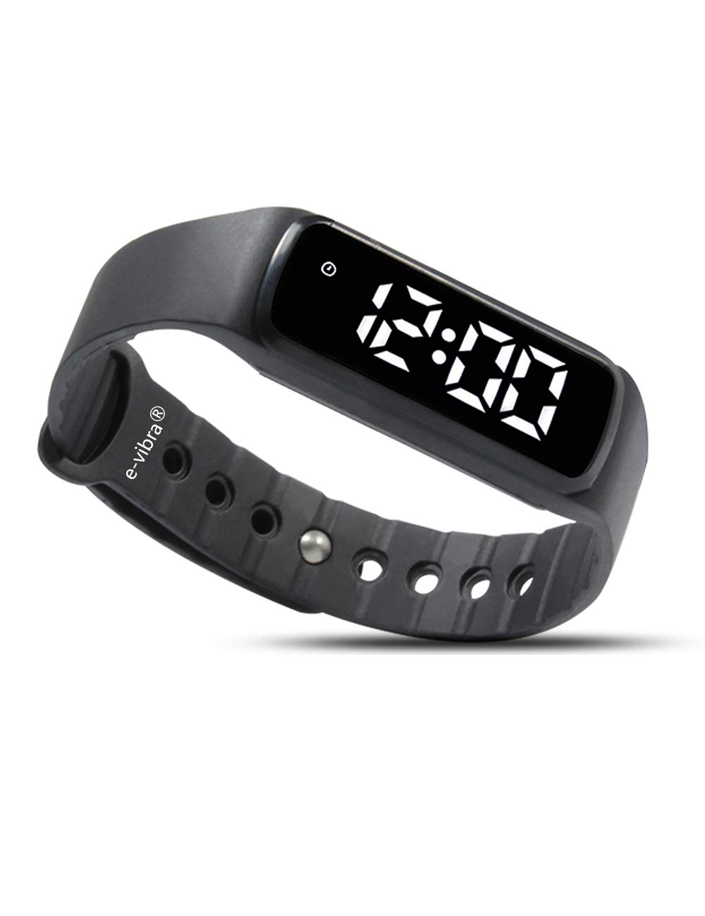 e-vibra Premium Potty Training Watch - Water Resistant Vibrating Alarm Reminder Watch Baby Toilet Potty Training Countdown Timer (Black)