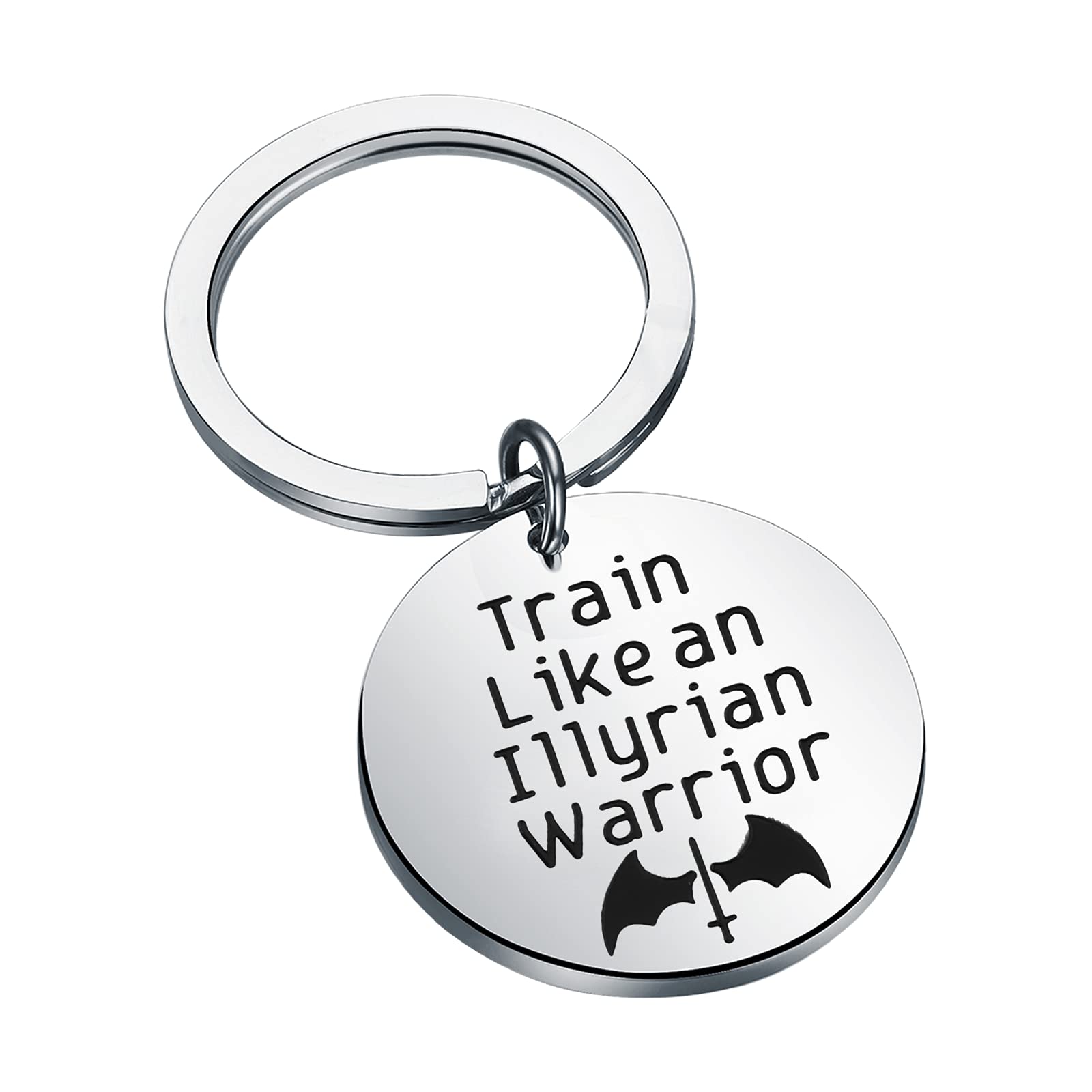 FAADBUK A Court of Thorns and Roses Inspired Gift SJM Gift Train Like An Illyrian Warrior Book Lover Gift (Train Like An)