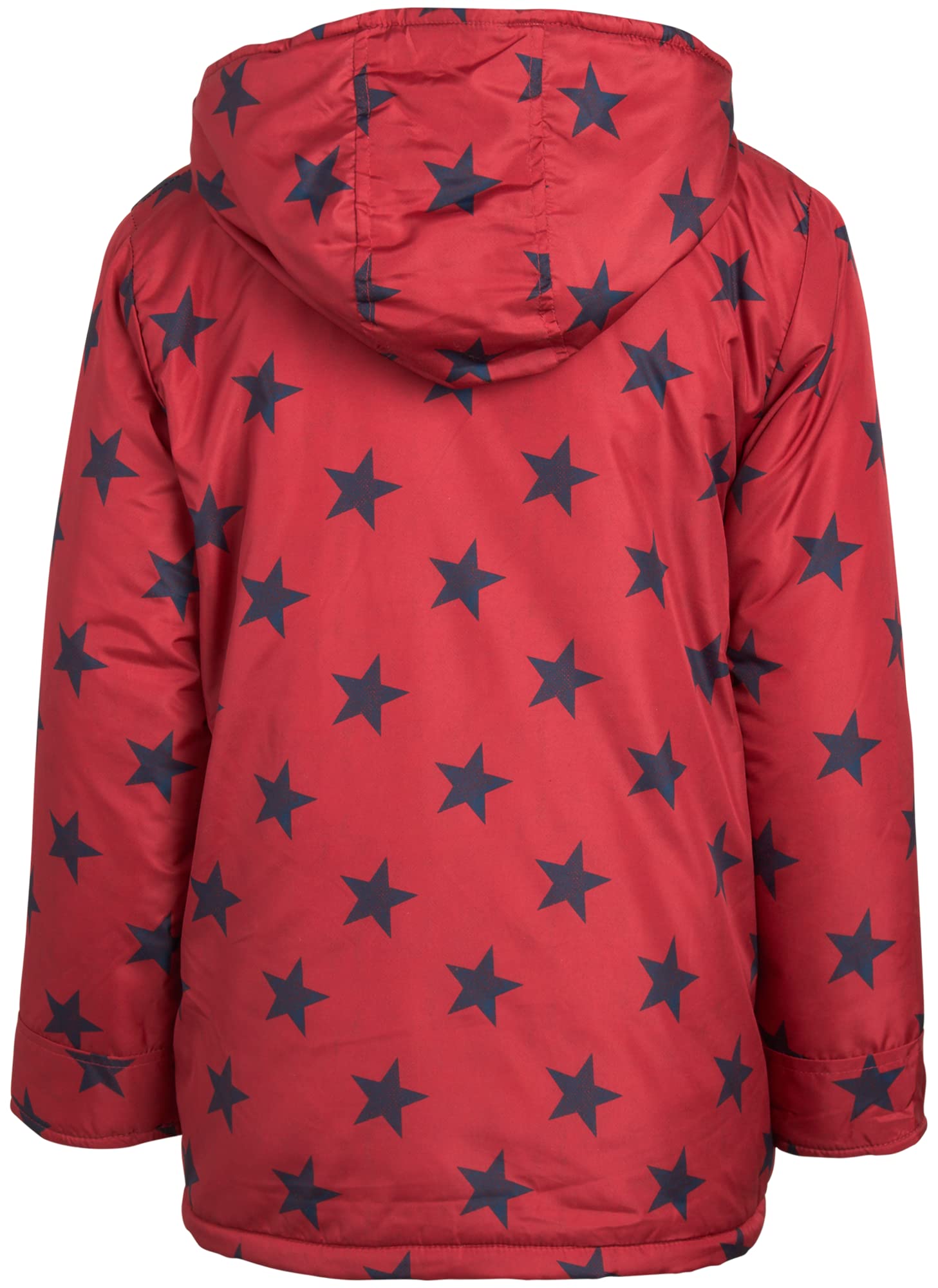 Wippette Boys' Snowsuit - 2 Piece Heavyweight Insulated Ski Jacket and Snow Bib (12M-12), Size 24 Months, Red Stars