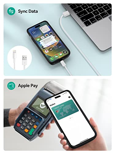 NEWDERY 10000mAh Battery Case for iPhone 14/14 Pro/13/13 Pro, Wireless Charging & Wired Earphone & Sync-Data Supported, Portable Extended Charger Case for iPhone 14/13 Pro, 6.1 inch Black
