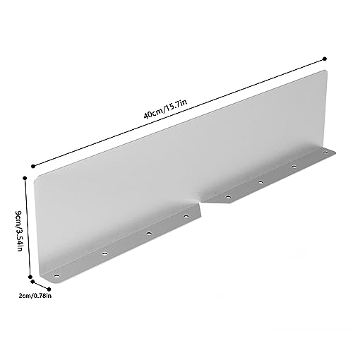 Tainrunse Roof Rain Diverter Gutter Splash Guard Efficient Valley for Easy Installation Heavy Protection Preserve Landscapes with Corrosion-Resistant 2pcs
