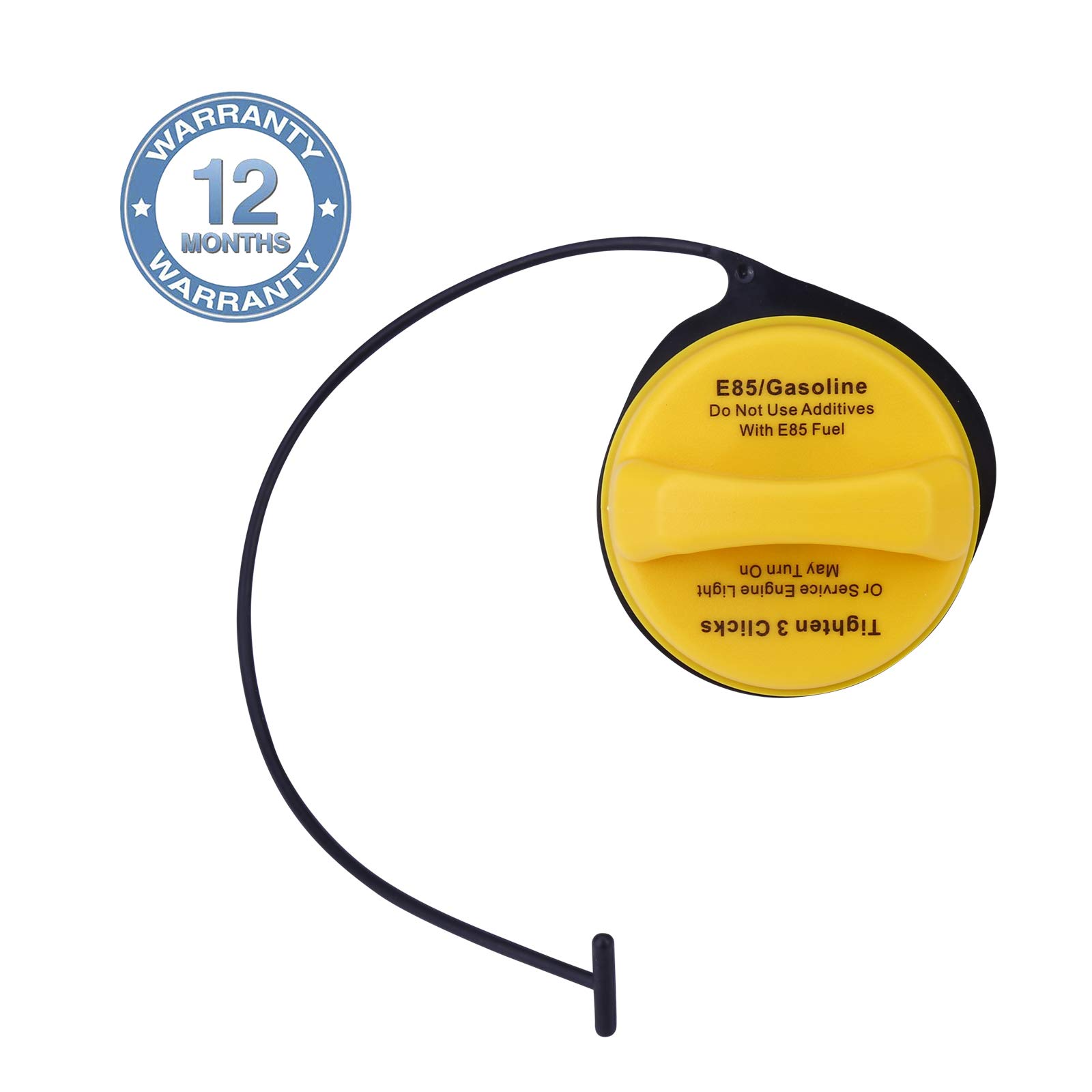 E85 Fuel Tank Cap,Gas Cap Compatible With Chevy GMC Cadillac - 2007-2011 Avalanche, Silverado 1500, Suburban 1500, Tahoe, 2007-2011 Sierra 1500, Yukon, 2009-2011 Escalade,Replace# GT295, 20915990