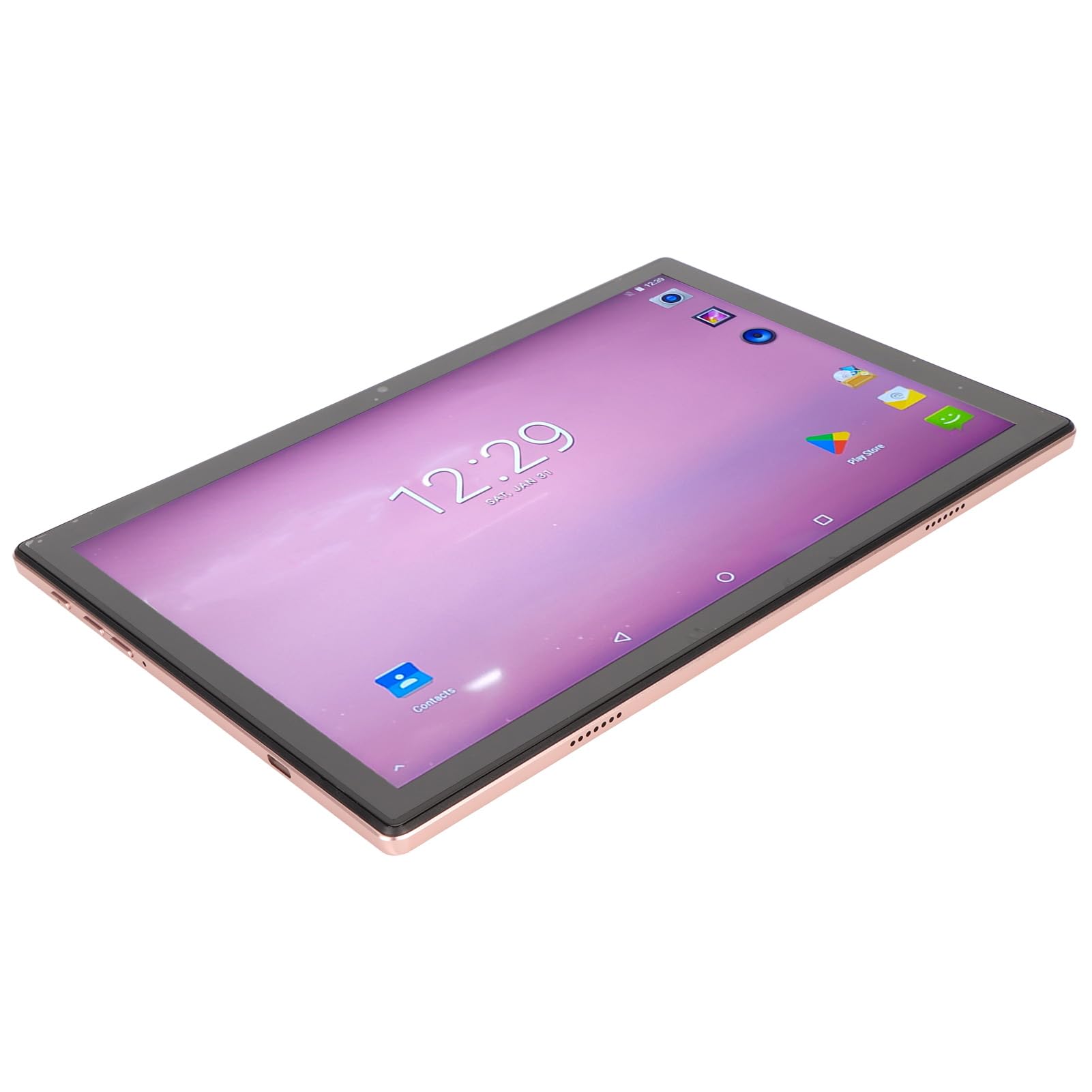 DAUZ 10.1 Inch FHD Tablet, 8GB RAM 256GB ROM 5G WiFi Tablet 12 4G Network for Business (US Plug)