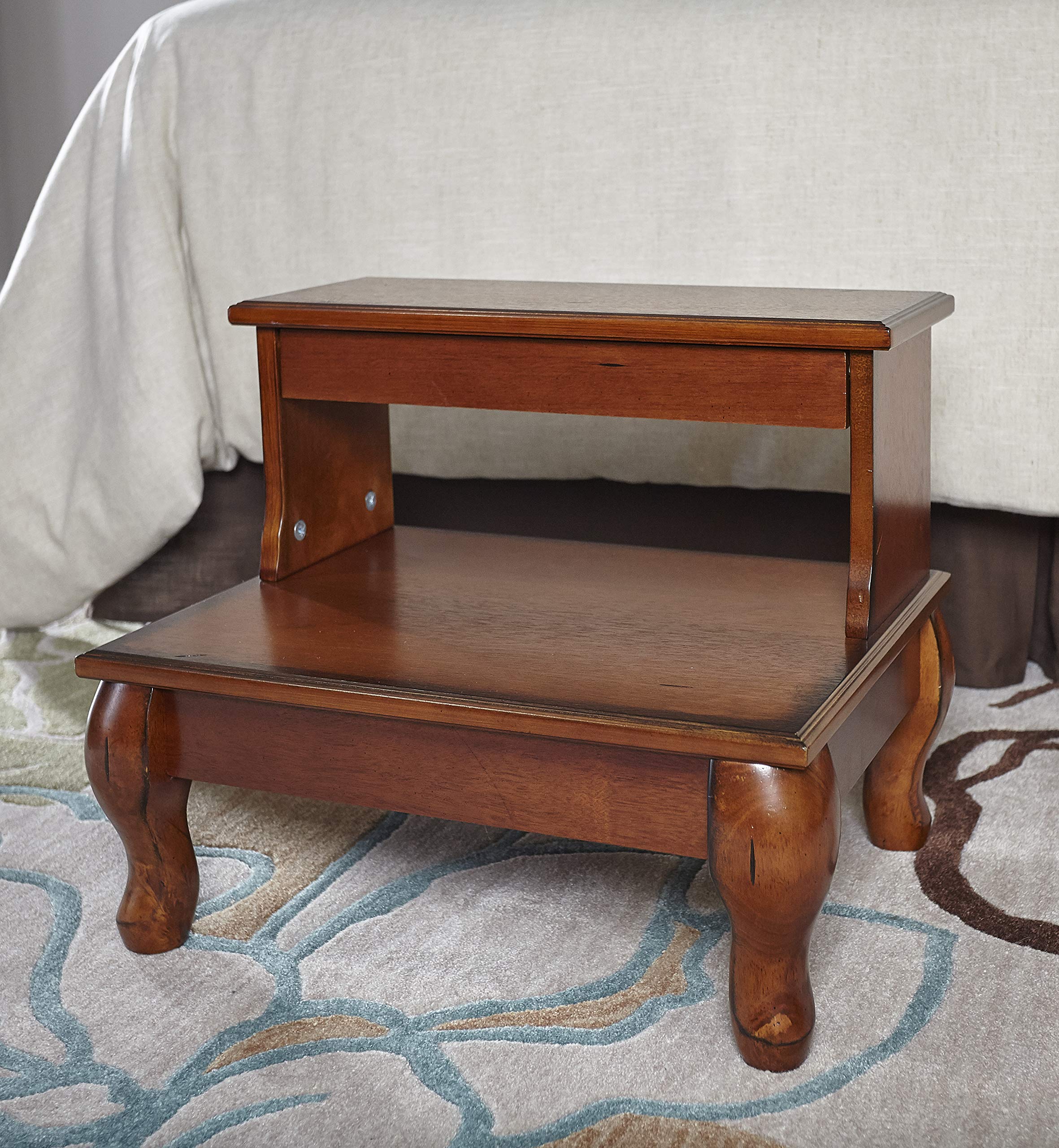 Powell Attic Cherry Bed Steps