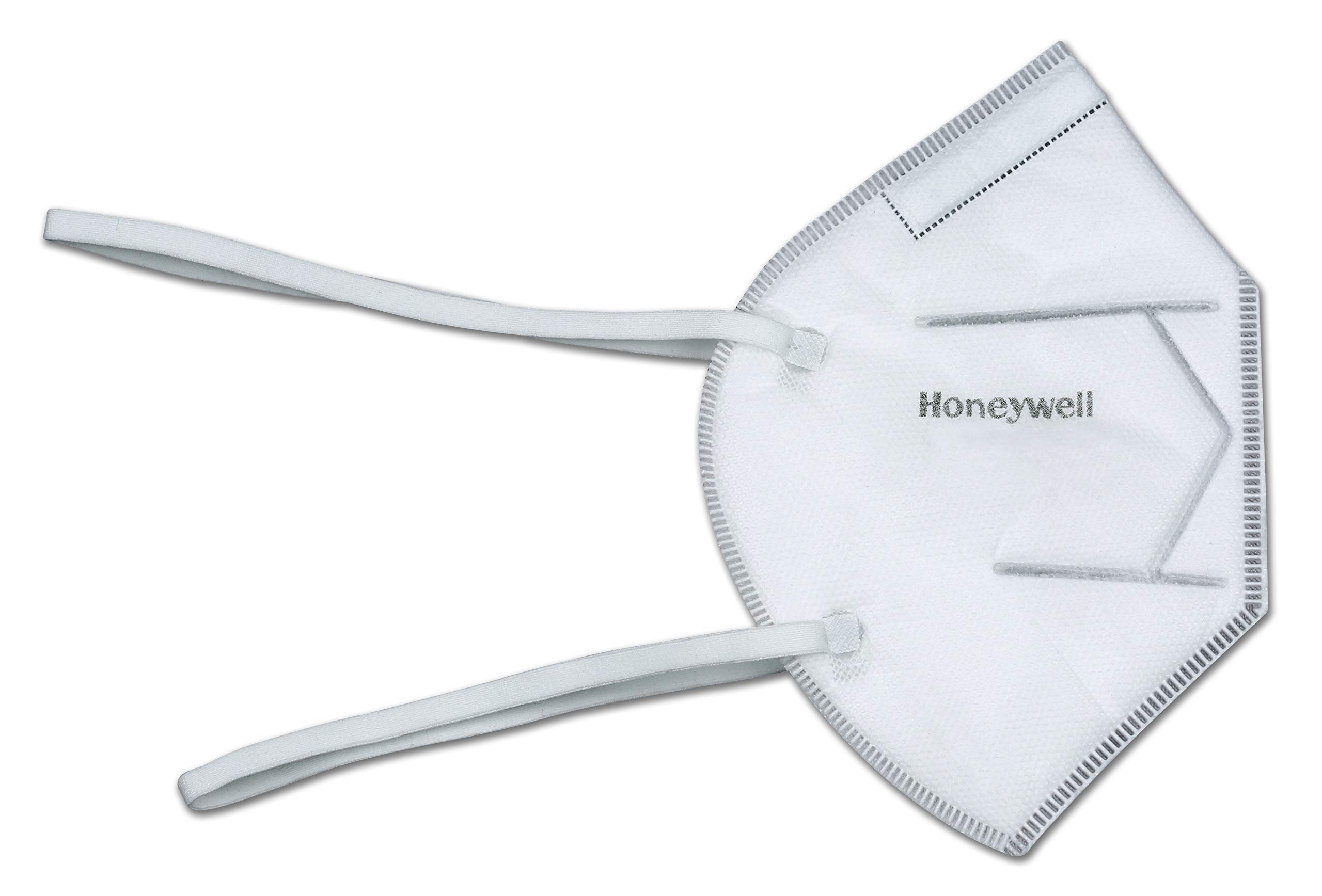 Honeywell Safety DF300 N95 Flatfold Disposable Respirator- Box of 20, White,One Size Fits All