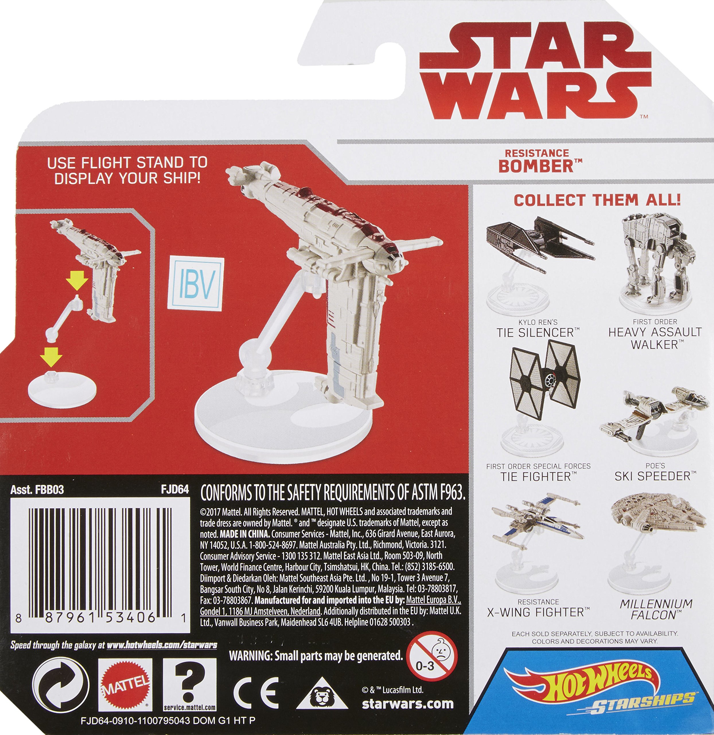 Star Wars Resistance Bomber, Vehicle