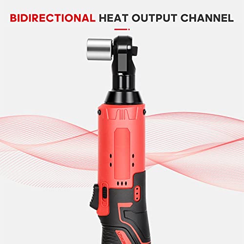 GYZJ ππ¨π«ππ₯ππ¬π¬ πππππ‘ππ ππ«ππ§ππ‘ π/π" Electric Wrenches Set ππ π.π¦ 400RPM Power πππ 1300mAh, 2 Sockets (πππ¦π¦ πππ¦π¦) And Charger Trigger Angle Tool (6 Sets)