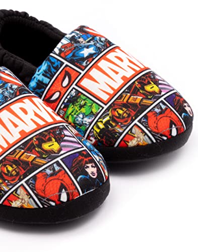 Marvel Avengers Slippers Boys Kids Comic House Shoes Loafers 10.5 US Little Kid