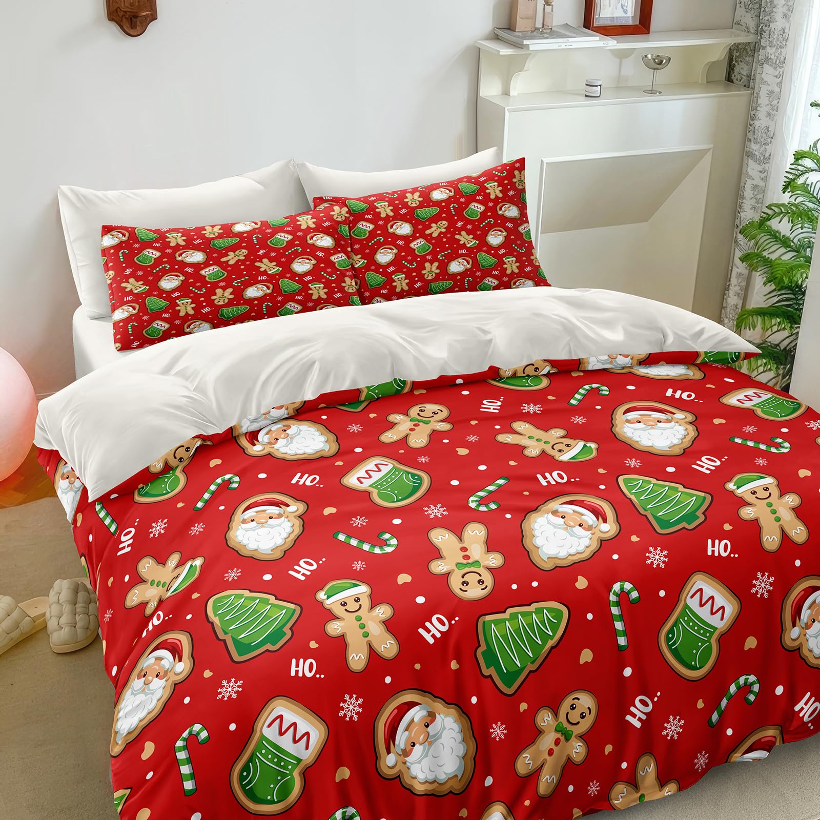 MOVE OVER Pumpkin Duvet Cover Set Halloween Bedding Set 3 Pieces King Size Orange Pumpkin Lantern Ghost Bats Halloween Themes Comforter Cover Set(King, Pumpkin)