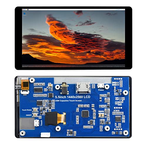 KALEN Pi 5.5 Inch IPS Capacitive Display with Speaker 1440X2560 Computer Secondary Screen