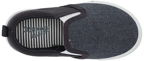 OshKosh B'Gosh Boy's Austin Slip On Shoe, New Navy, 10 Toddler