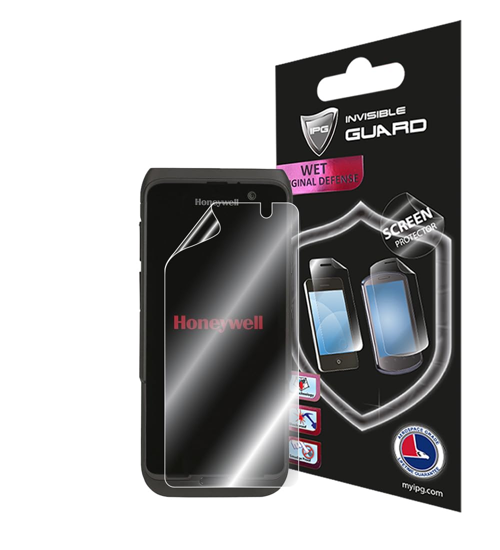 IPG Compatible with Honeywell CK3X - CK65 - CT30 XP - CT40 - CT45 - CT47 - CW45 Handheld Computer HydroGel Screen Protector 6 UNITS Invisible Guard Free Replacement HD Clear Bubble Free Protection (CT47)
