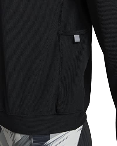 Nike Dri-FIT Element Women's Running Mid Layer (as1, alpha, m, regular, regular, Black/Pure Platinum)