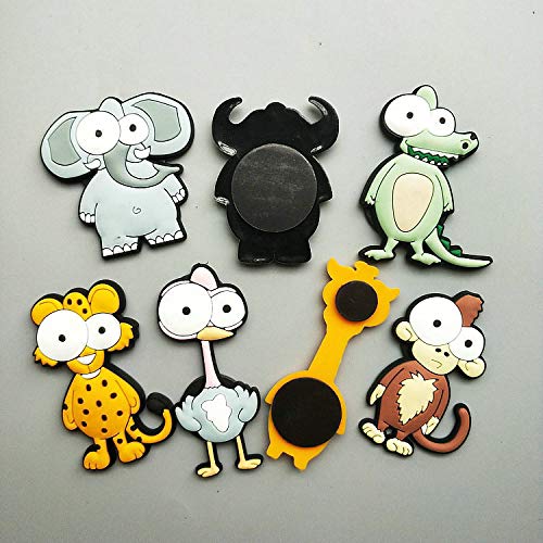 VLOOK Refrigerator Magnets Toddlers Farm Animal Fridge Magnets for Kid Girls Boys Whiteboard Educational Magnetic Toys for Preschool Learning