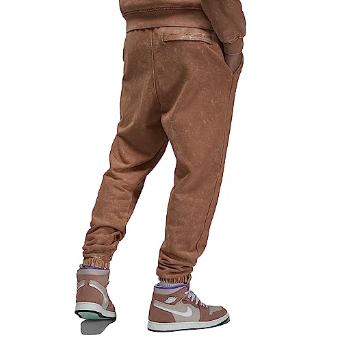 Nike Jordan Flight Fleece Men's Washed Pants (as1, Alpha, x_l, Regular, Regular, Mineral Clay)