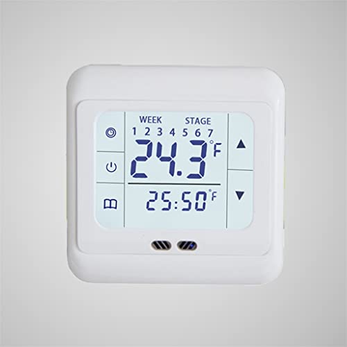 LNYHLXS Programmable Digital Thermoregulator Touch Screen Room Heating Floor Electric System
