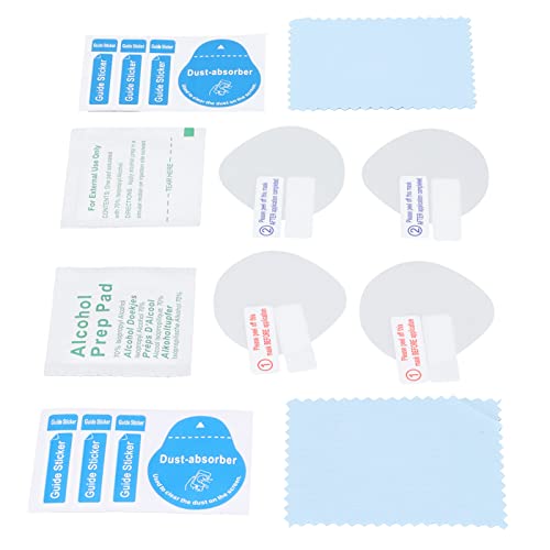 Kafuty-1 4Pcs VR Glasses HD Lens Protective Film for Oculus Quest 2, Scratch Proof, Sweat Proof, Dust Proof, Virtual Reality Glasses Accessories Lens Film Protective