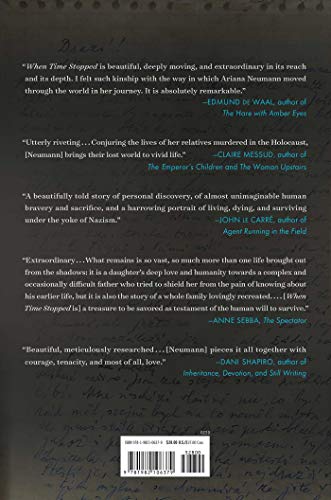 When Time Stopped: A Memoir of My Father's War and What Remains