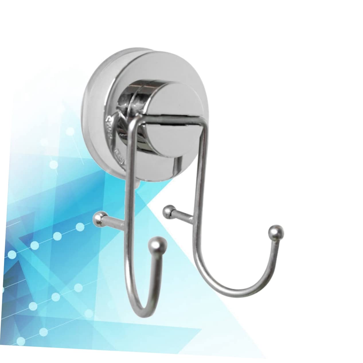 PRETYZOOM Suction Hooks for Shower Suction Cups Hangers Seamless Super Strong Double Hooks Desk Bookshelf Suction Cup Towel Hook Stainless Steel s Hooks Bow Hardware Sucker