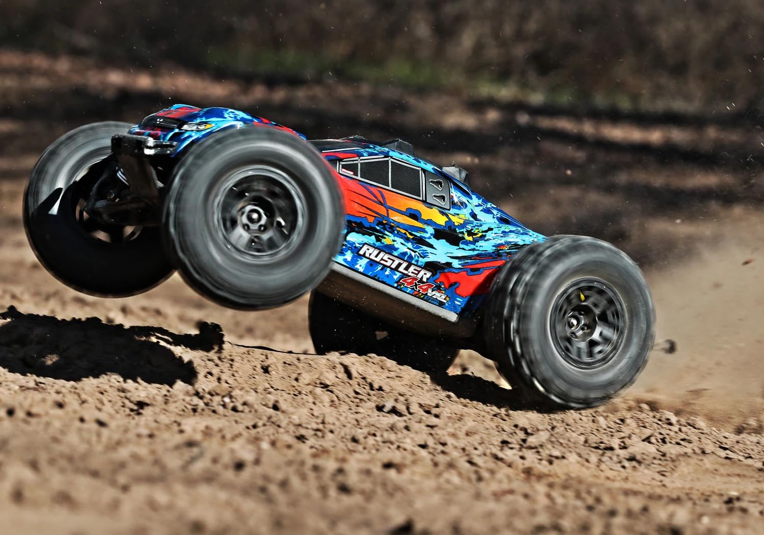 Traxxas 6792 Sledgehammer Heavy Duty 2.8 Inch Pre-Assembled Black Wheels for Remote Control Cars, Pair