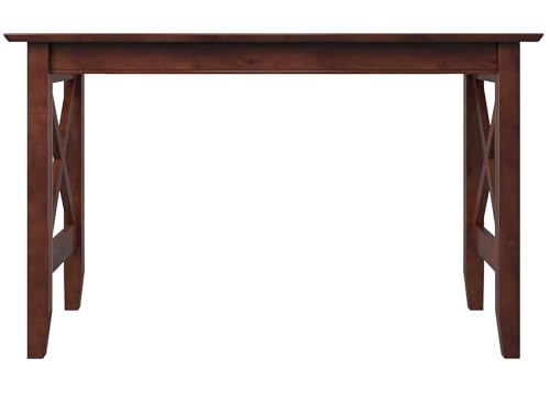 Multi-Purpose Desk, Writing Desk, Craft Table, Work Table, Computer Desk, Solid Wood, Brown
