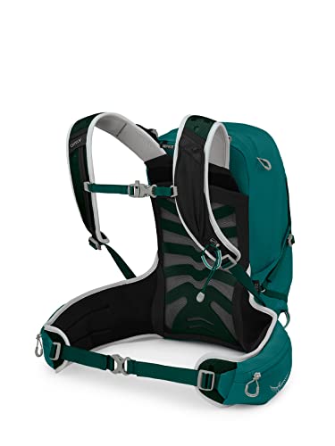 Osprey Tempest 20L Women's Hiking Backpack with Hipbelt, Jasper Green, WM/L, Extended Fit