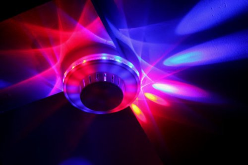 White Sunflower led Light Rotating Stage Light UFO Light KTV Light Colorful