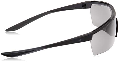 Nike Windshield Elite Rectangular Sunglasses, Black, 60/13/130