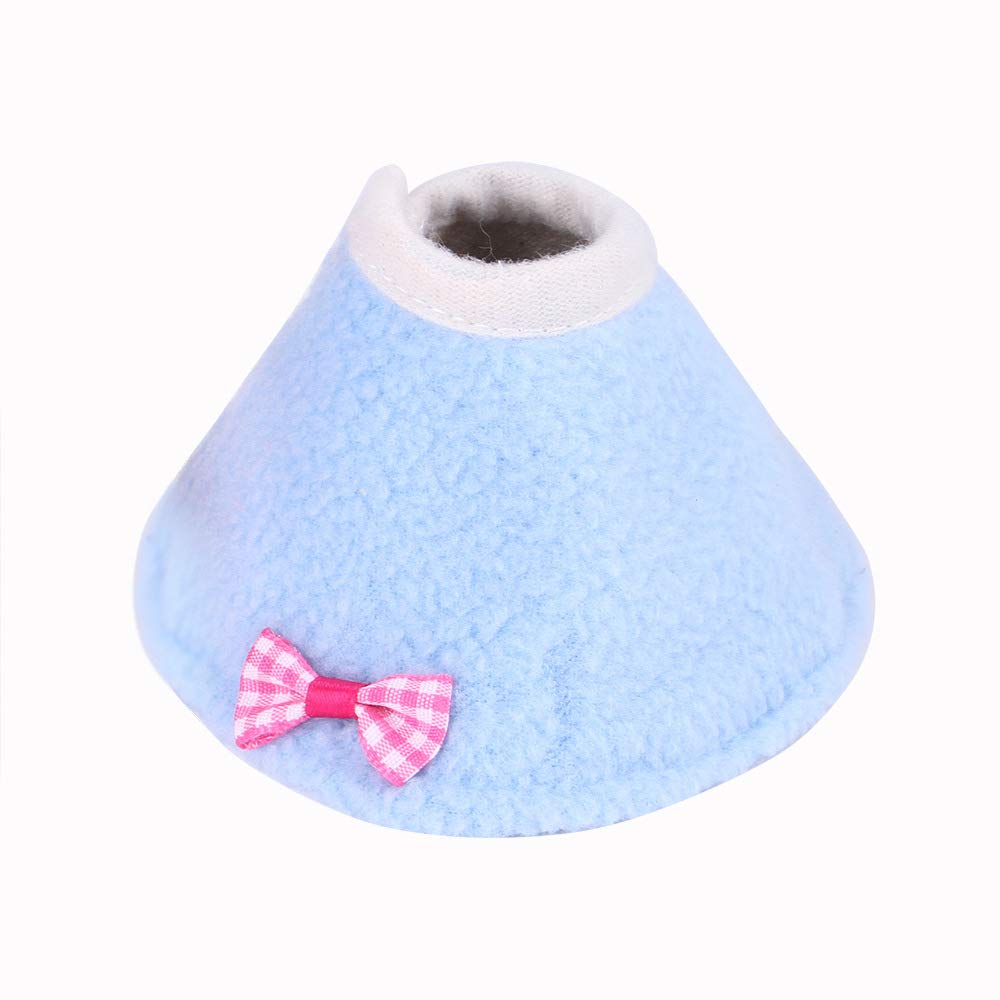 Mummumi Pet Collr, Bird Elizabethan Collar Recovery Anti-Bite Neck Collar for Parrots Budgies Parakeet Cockatiels (L-Red)