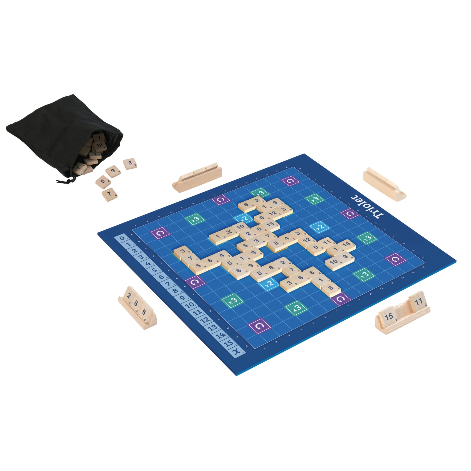 Triolet | Great for Family Game Night | Fun Math Game for Kids | Ages 8+ | 2 to 4 Players | 30 Minutes