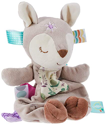 Taggies Lovey Soft Toy, 11-Inches, Flora Fawn