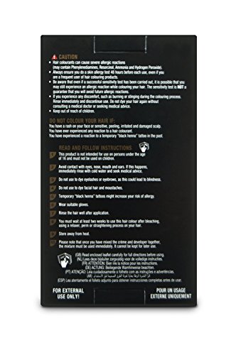Revlon Realistic Vivid Colour Protein Infused Permanent Color Hair Dye with Color Lock Technology, Jet Black 110ml