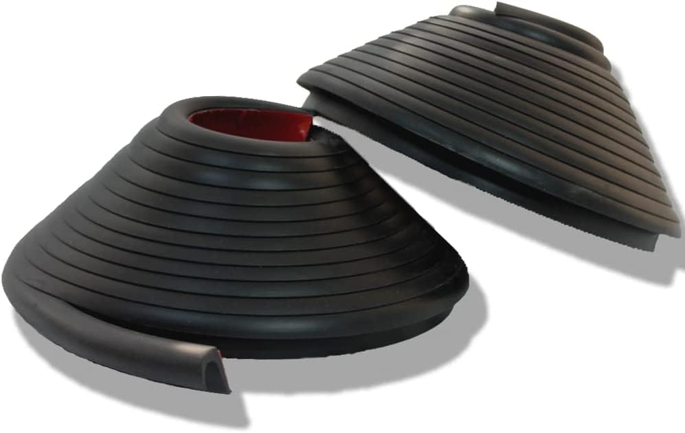 RV Rain Gutter,40 Feet Length, PTE Black Flexible Roof Rain Diverter Strip, Dril Rail for Cars, Cabins, Pavilion,Self Adhesive, Roof Gutter to Channel Water Away(Black)