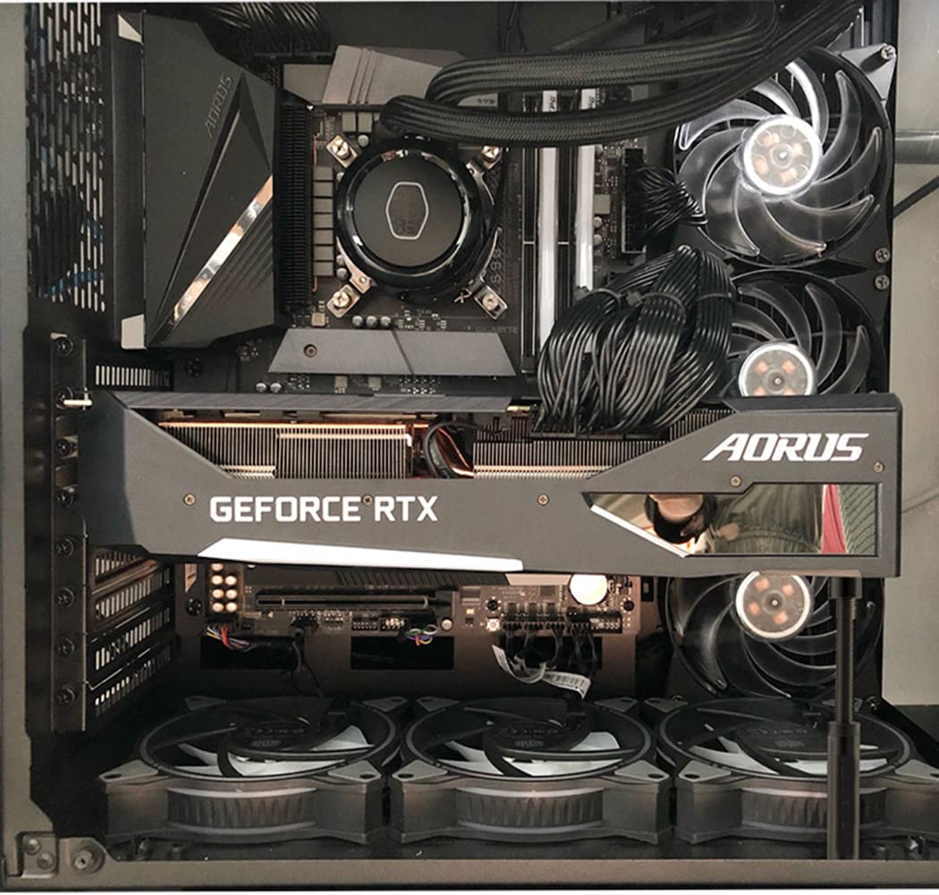 PENGSHENG Graphics Card GPU Brace Support, Video Card Sag Holder Bracket, Universal VGA Graphics Card Holder
